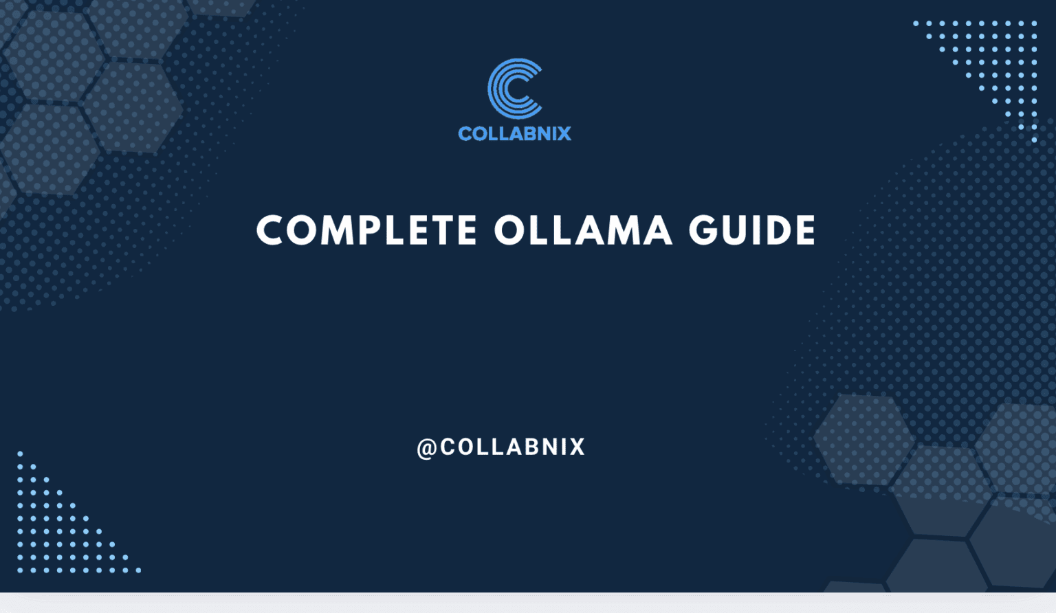 Complete Ollama Guide: Installation, Usage & Code Examples - Collabnix